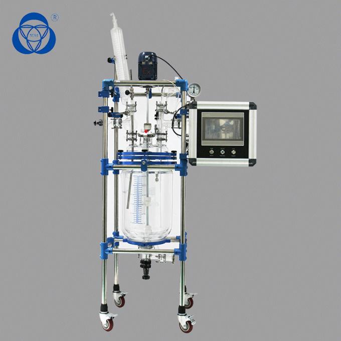 Automatic Glass Distillation Unit , Lab Distillation Equipment Large ...
